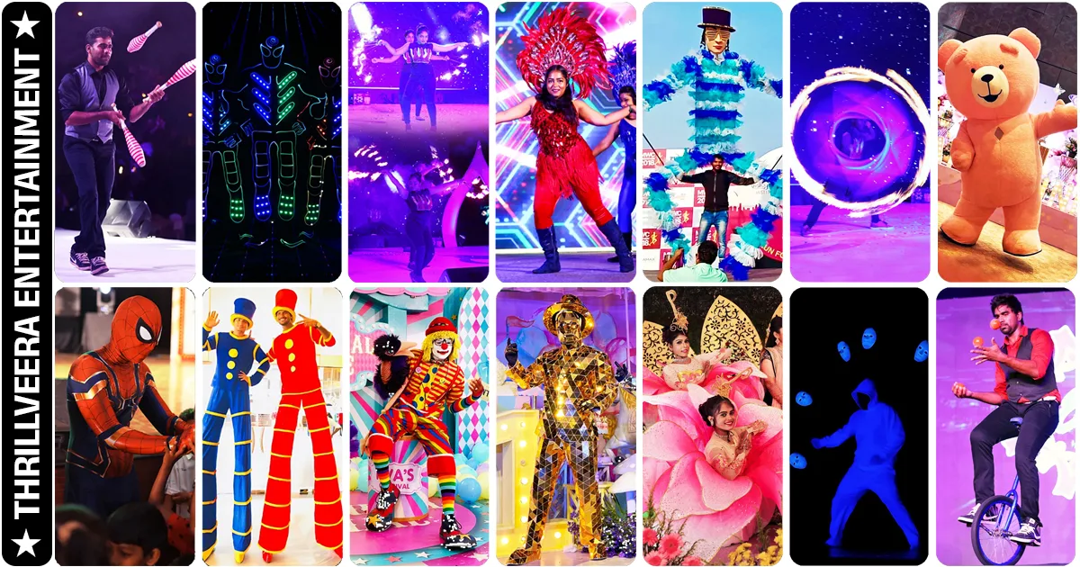 Event Entertainment Performances | Juggling, LED, Fire, Dance & Variety ...
