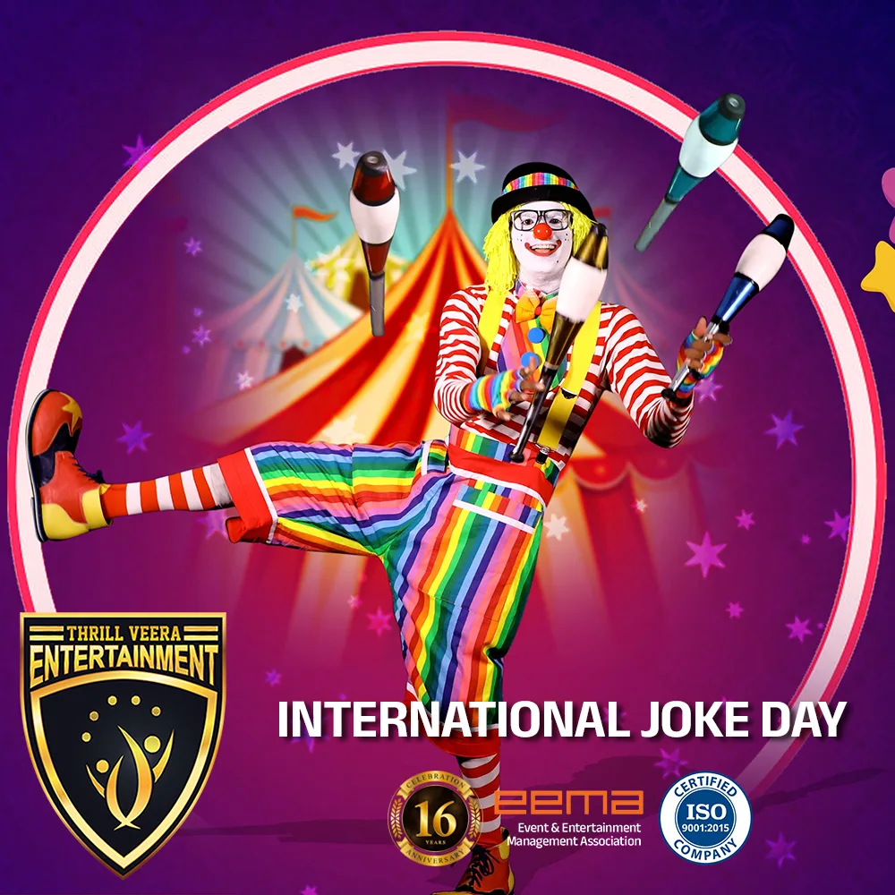 Clown Show for Events in India | Celebrate Laughter on International ...